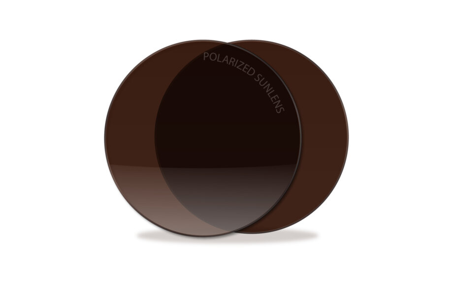 Polarized lenses in brown by Zeiss - Sunlens Service
